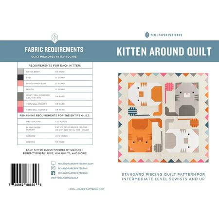Kitten Around Quilt Pattern | Sew Deja Vu
